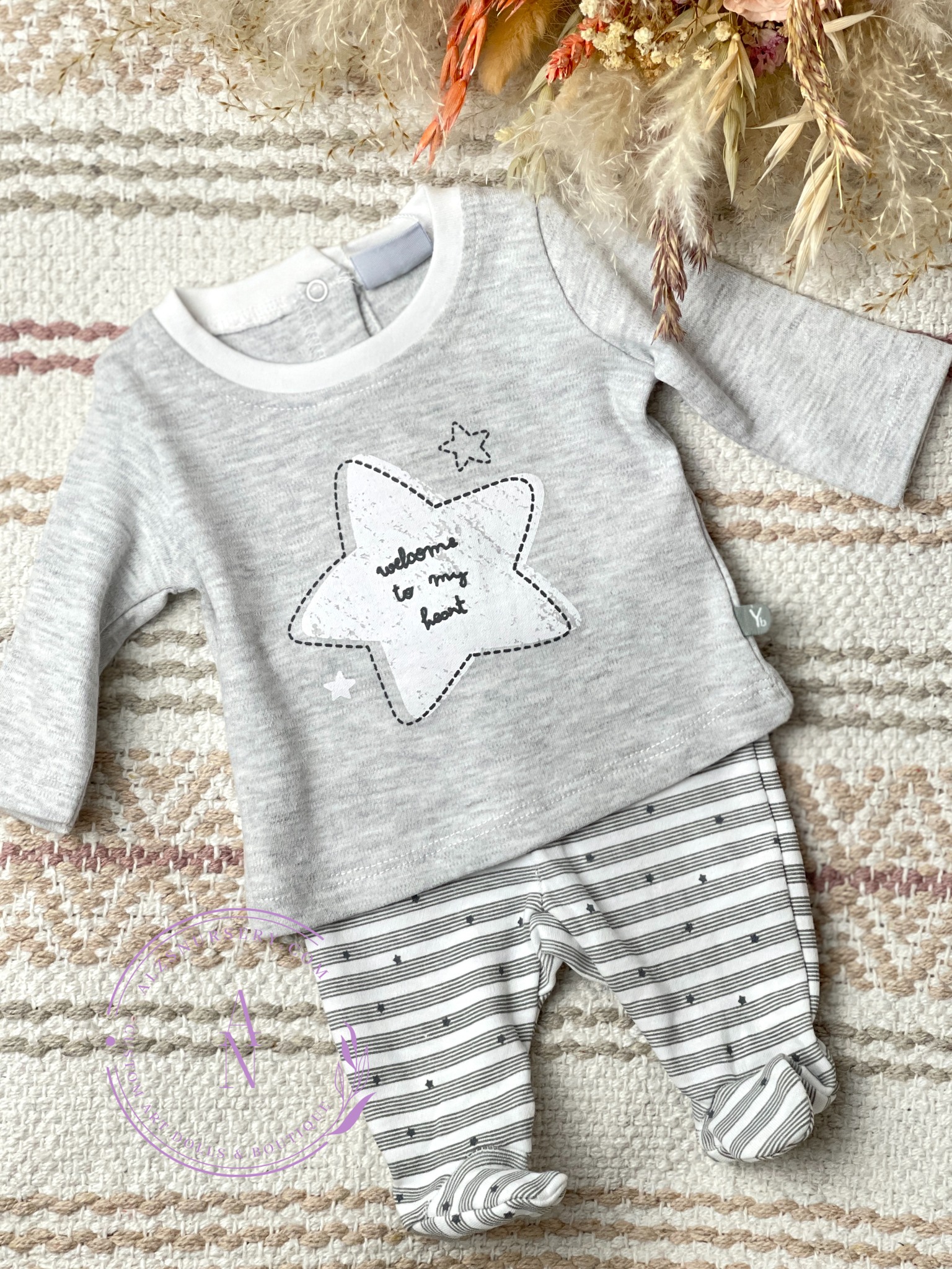 Two Piece Star Sleeper Set – Alz's Nursery